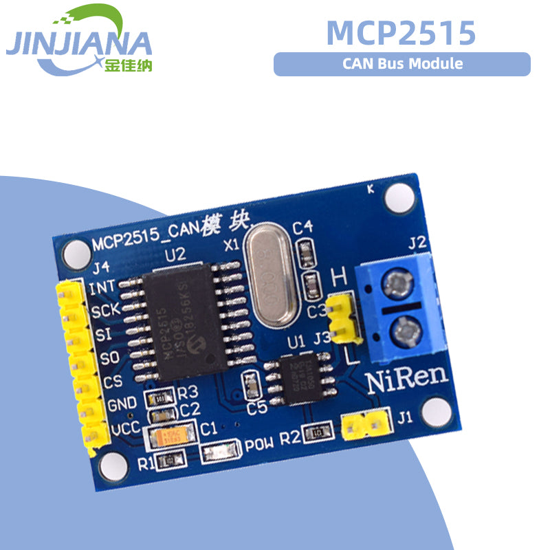 Can Bus Spi Protocol Tja1050 Receiver Module 51 Mcu Program Routines M Zkhkic